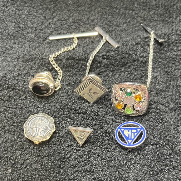 Accessories | Silver Pins Set | Poshmark